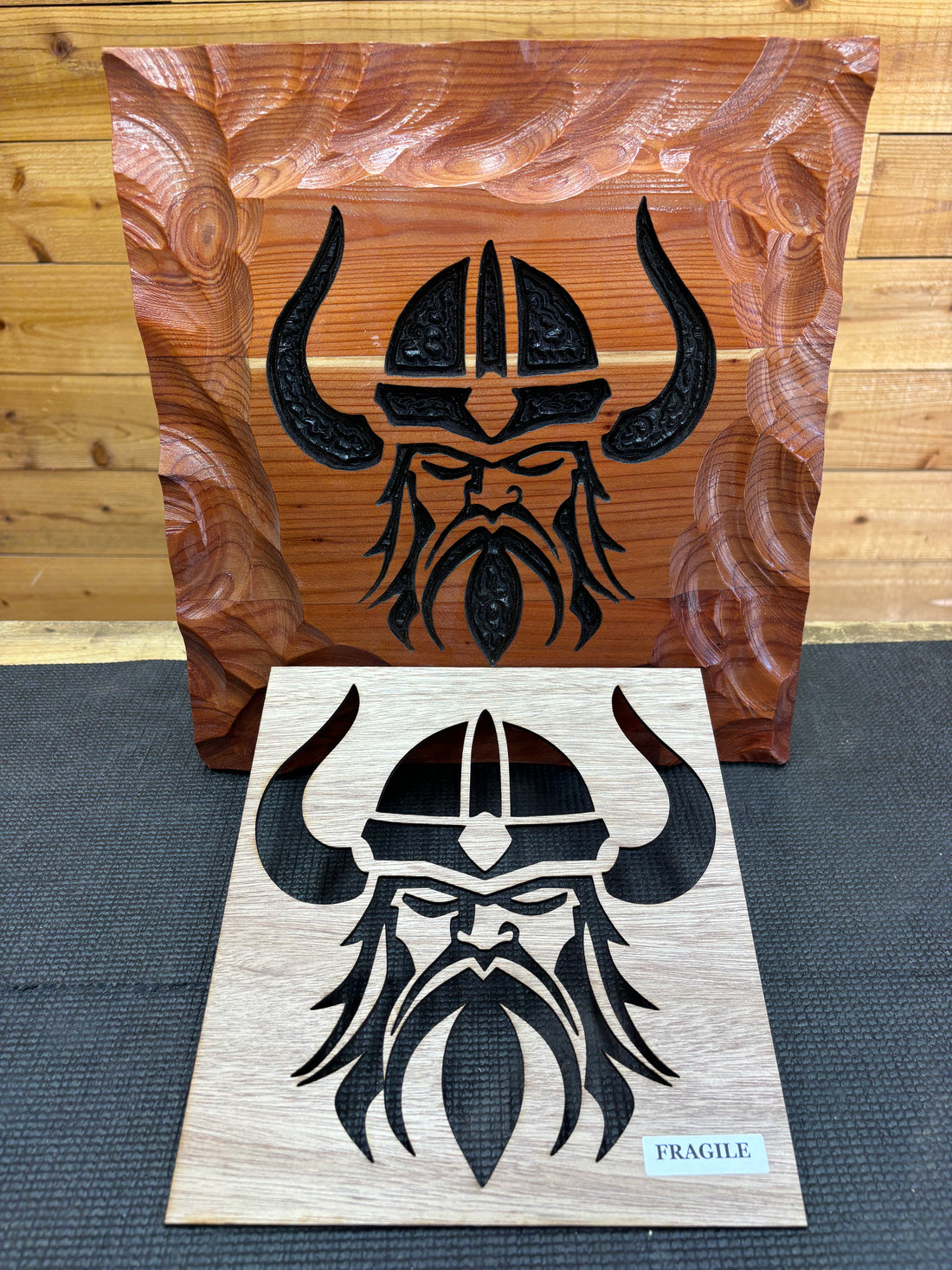 Viking May 2024 Stencil – Make a Wood Sign